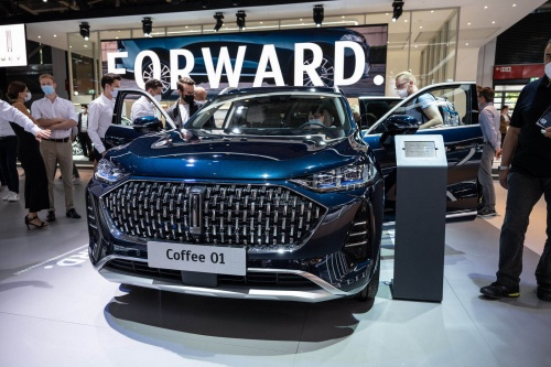 中国汽车全球化先行者 魏牌重新定义欧洲智能汽车_中新网_安徽新闻